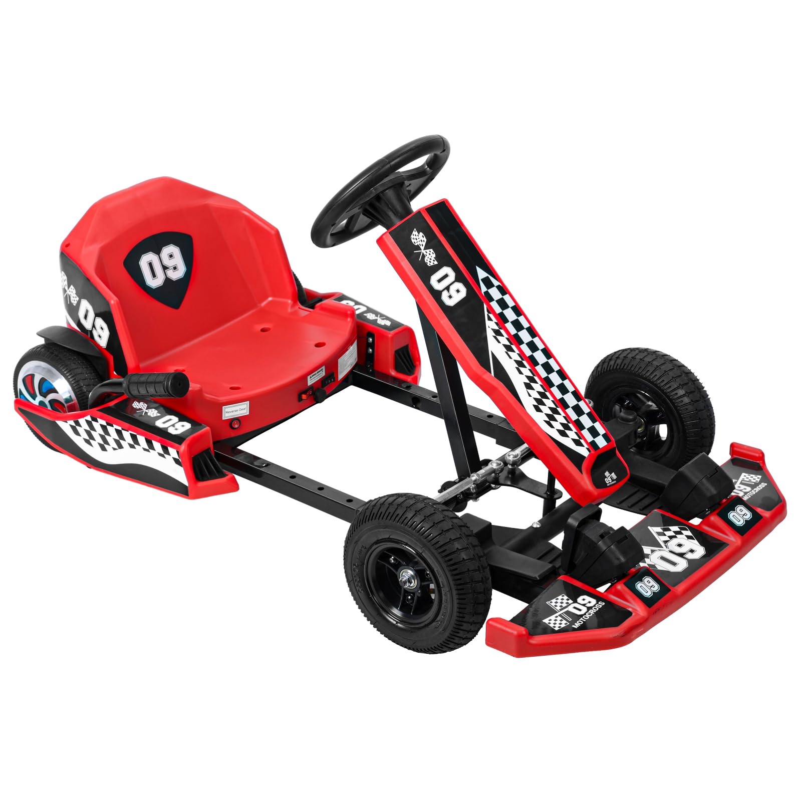 Amazon.com: Kids Electric Go Kart, Portable Go Cart, 36V 350W ...
