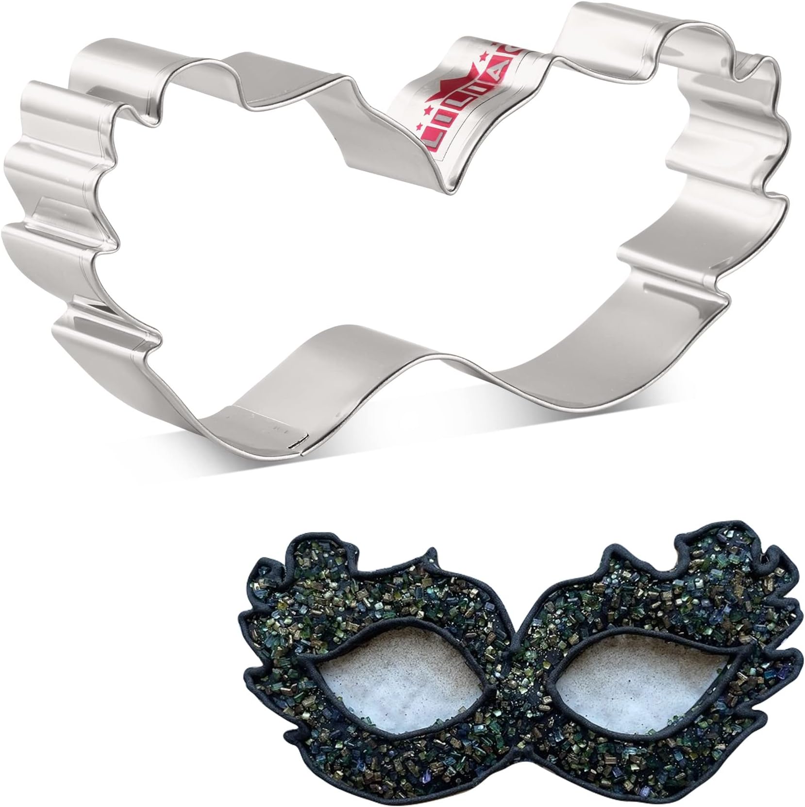 Amazon.com: Sunnychicc 20 Pcs Rectangle and Square Cookie Cutters ...