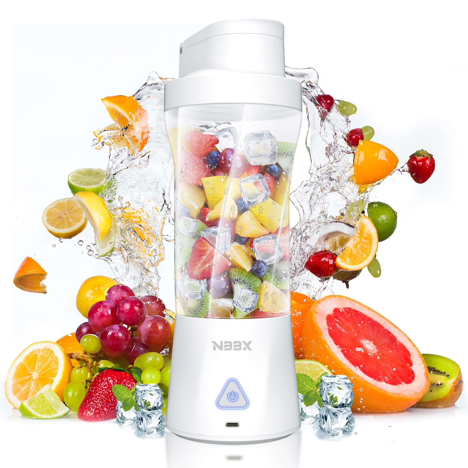 Amazon.com: 360W Rechargeable Portable Blender for Shakes and Smoothies ...