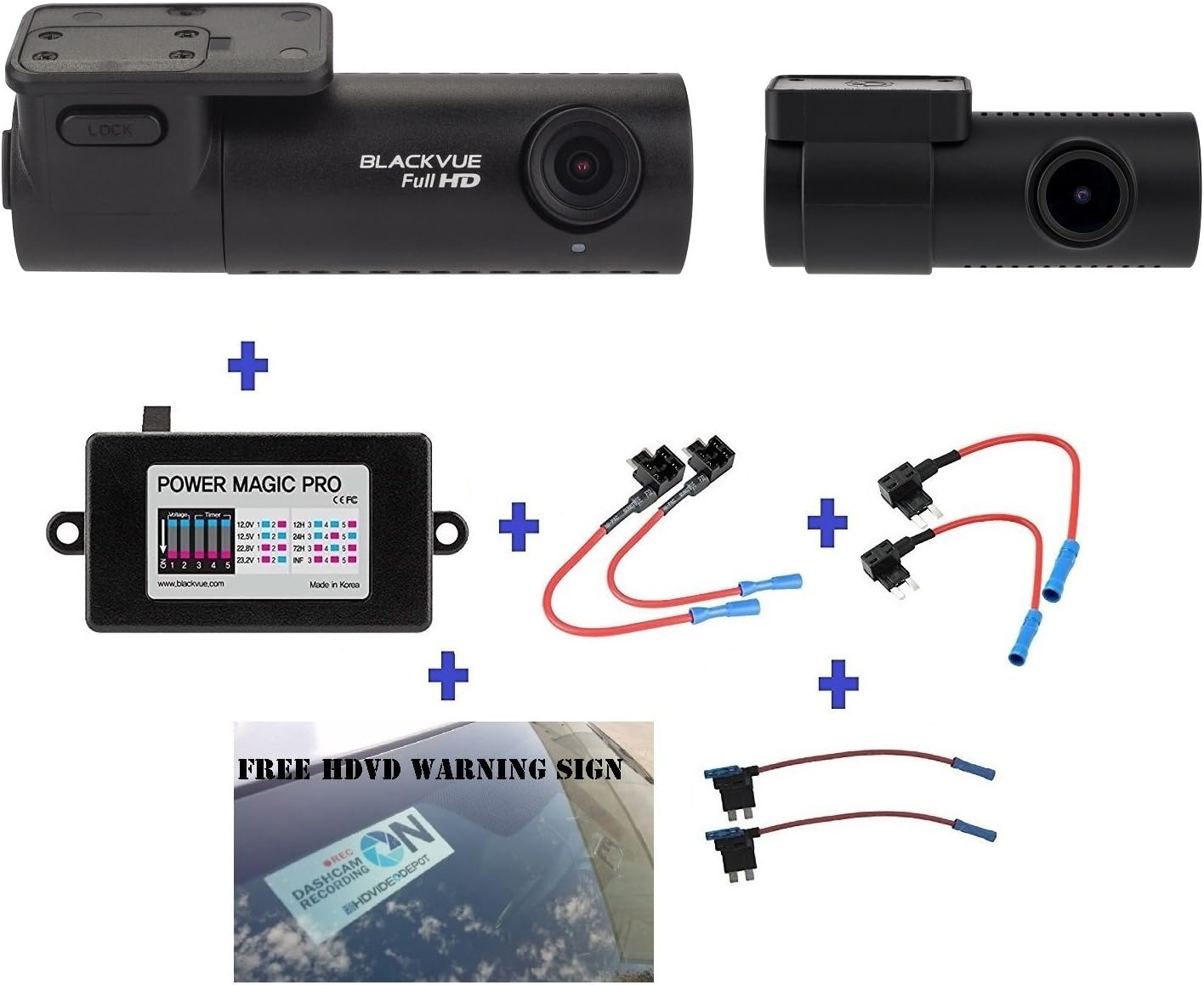 BlackVue DR590-2CH 128GB, Car Black Box/Car DVR Recorder, FULL HD 1080p ...