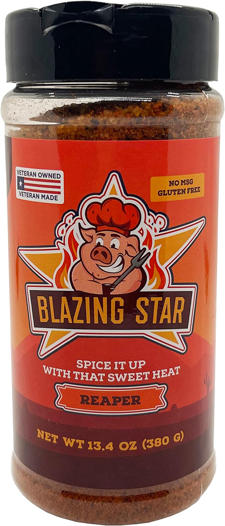 Amazon.com : Blazing Star BBQ Reaper Rub & Seasoning, Shaker Spice Mix ...