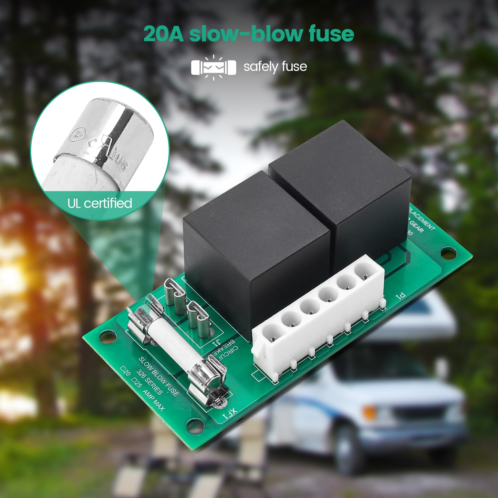 Power Gear Replacement RV Slide Relay Board, Briidea Power Gear Slide ...