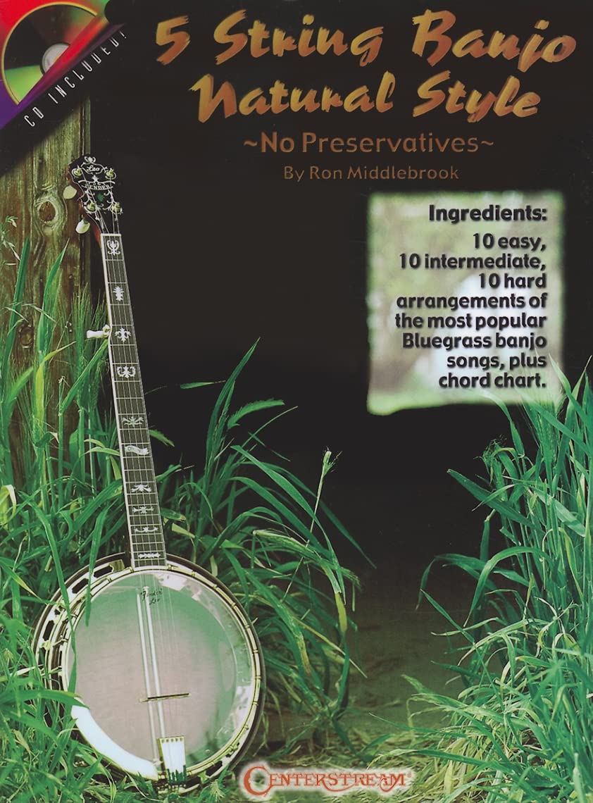 Amazon.com: 5 String Banjo Natural Style: No Preservatives ...