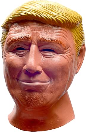 Amazon.com: WENTAOWULUE Trump Masks Halloween Donald Trump Latex Mask ...