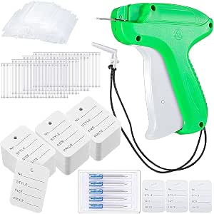 Tag Gun for Clothing Tagging Gun Label with 5 Replacement Needle 2000 ...