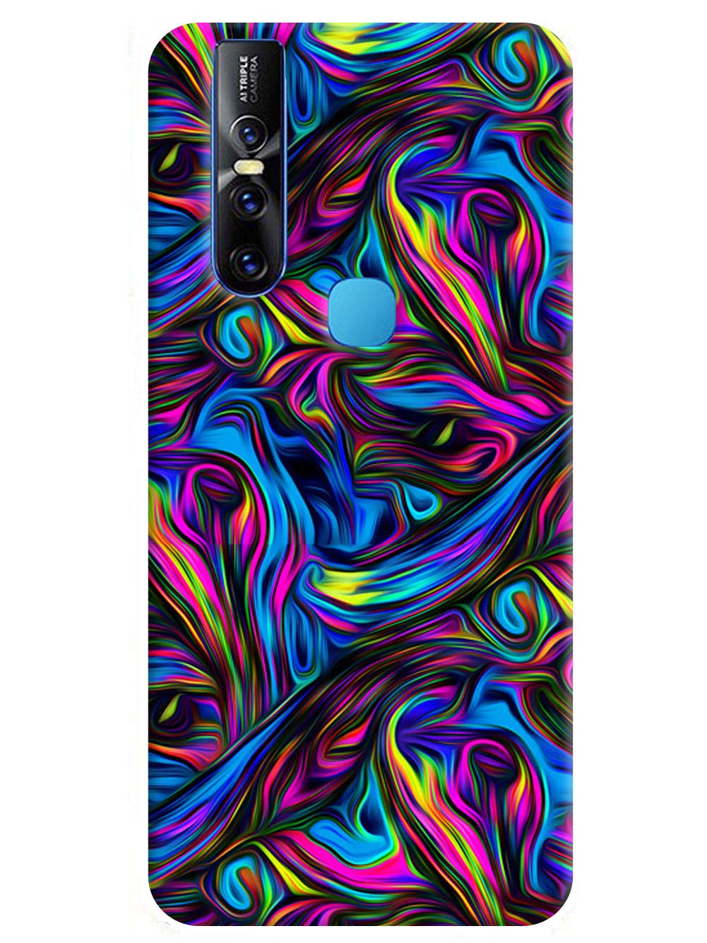 Polymol Psychedelic Trippy Art Printed Hard Cases Design Mobile Back ...