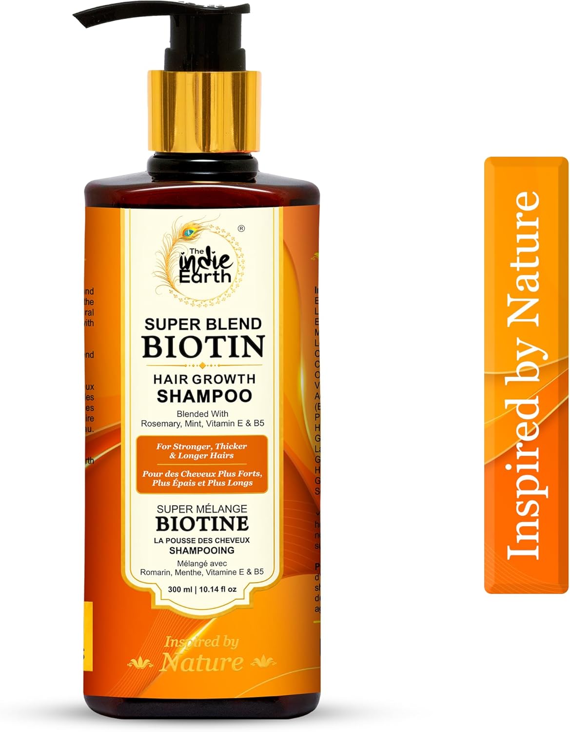 The Indie Earth Biotin Hair Shampoo for Stronger, Thicker & Longer ...
