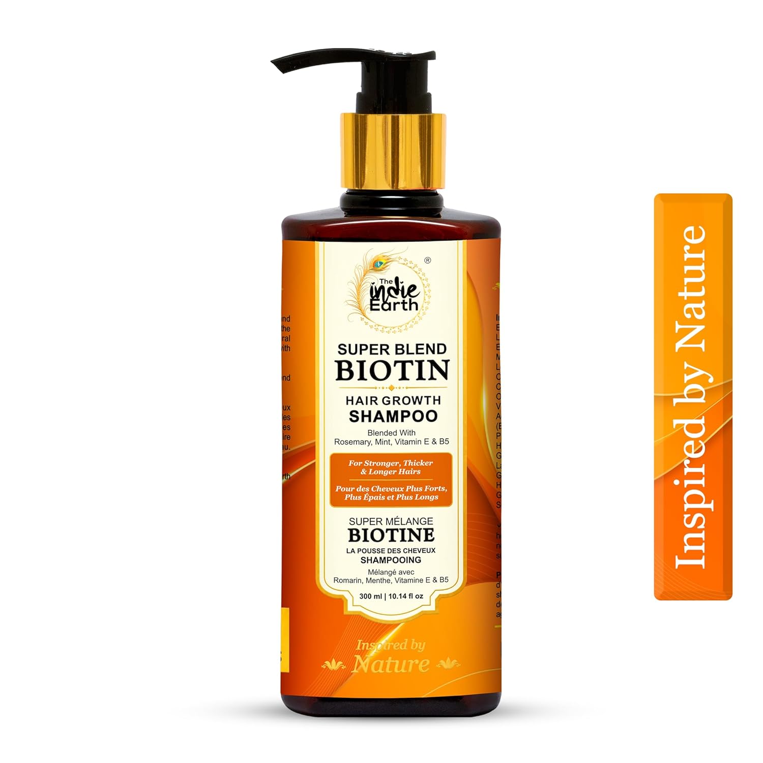 Buy The Indie Earth Rosemary Mint Biotin Hair Shampoo For Stronger ...