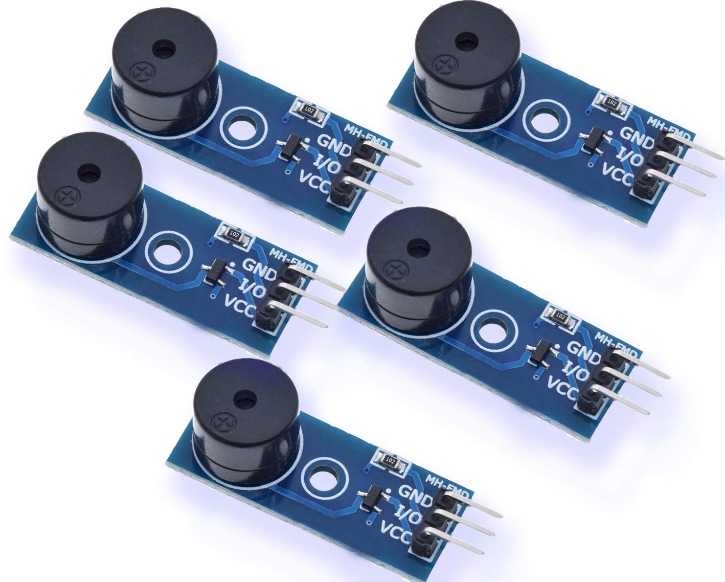 Buy ICSTORE Buzzer Alarm, Passive Piezoelectric Low Level Trigger Sound Alarm/Buzzer/Beeper ...