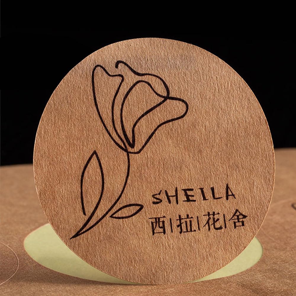 Amazon.com : Personalized Stickers for Business Logo, Customize Self ...