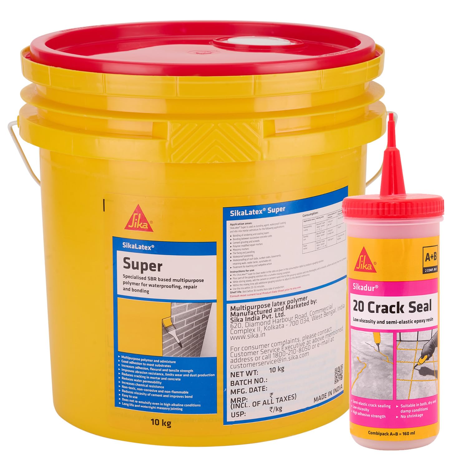 Buy Sika Speed SBRbased multipurpose polymer for waterproofing, repair ...