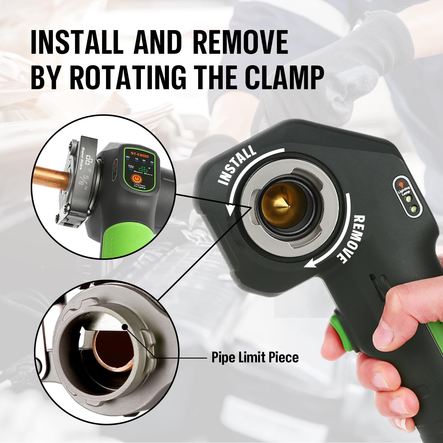 Snapklik.com : POPULO Electric Flaring Tool Kit