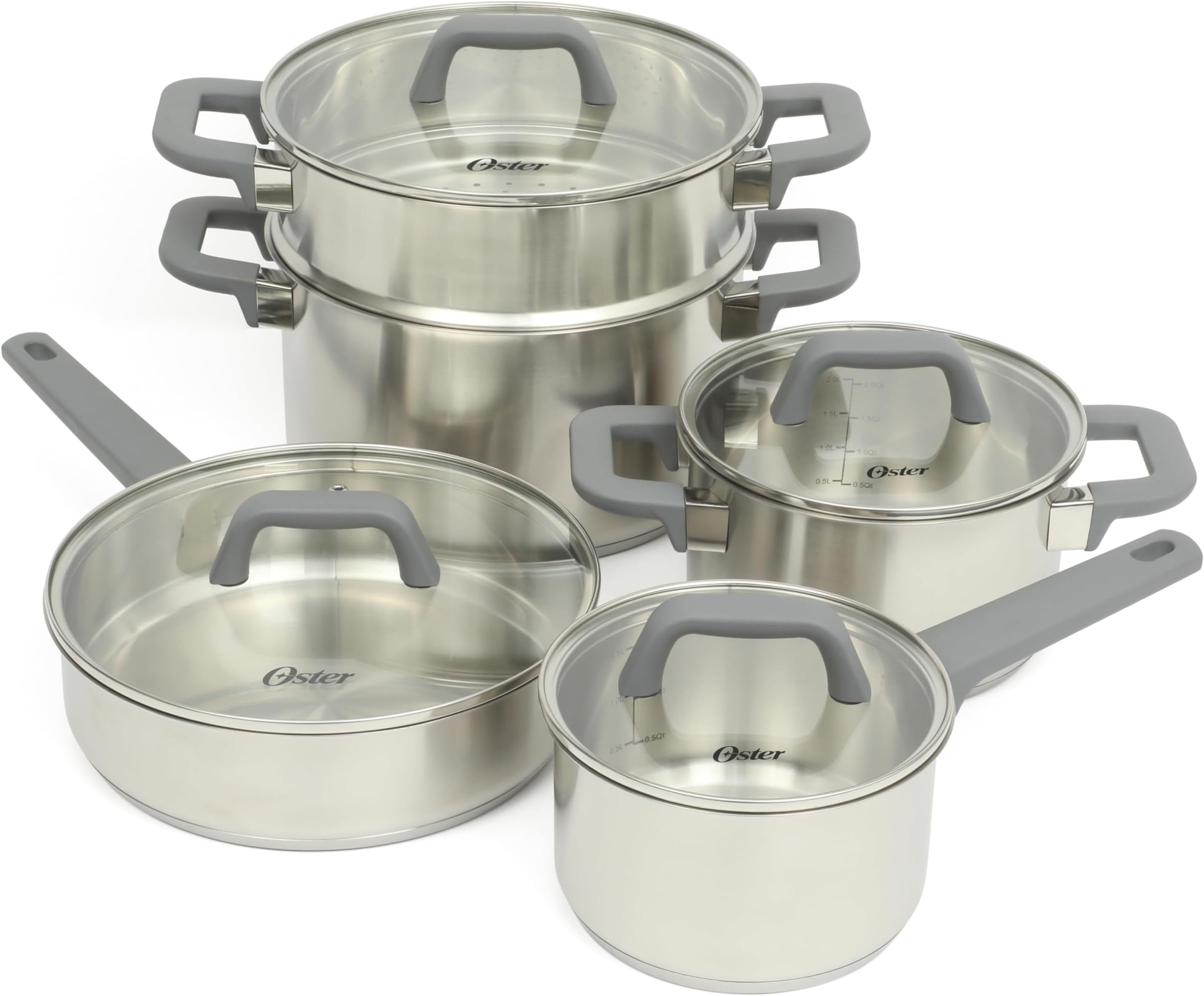Amazon.com: Cuisinart 7-Piece Cookware Set, Chef's Classic Stainless ...
