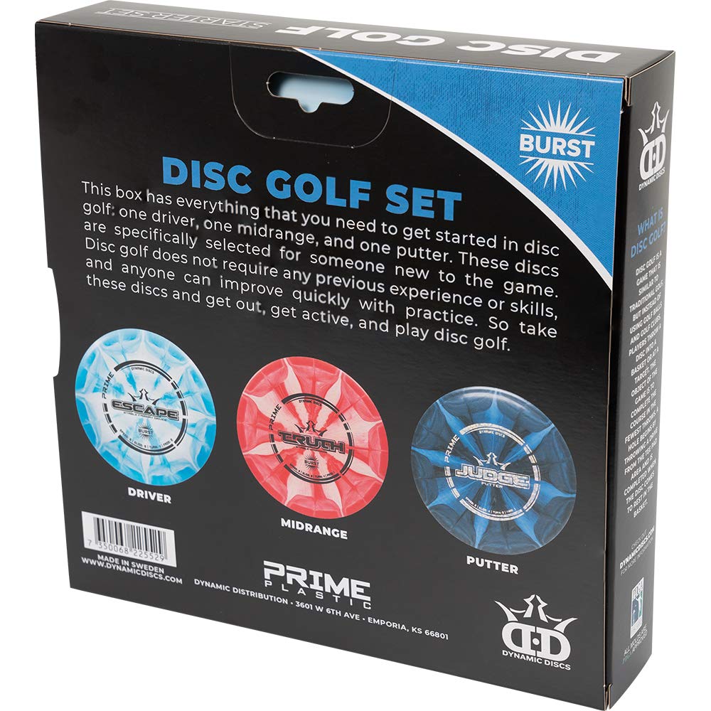 Dynamic Discs 3 Disc Prime Burst Starter Set | Set Inc...B00T6TBNX4 | Encarguelo.com