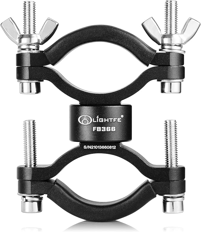 Amazon.com : LIGHTFE Bicycle Light Mount, Bike Light Mount Bracket Use ...