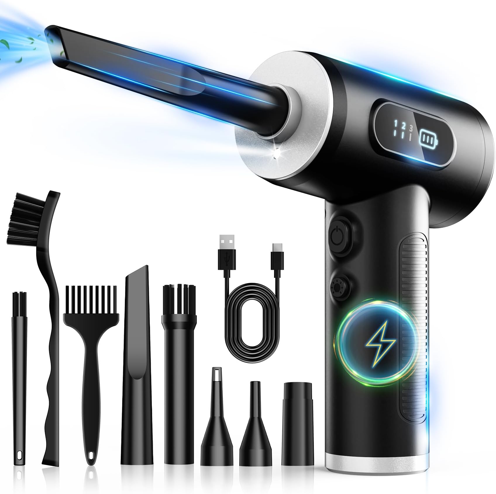 Amazon.com: DataVac Computer Cleaner / Computer Duster Super Powerful ...