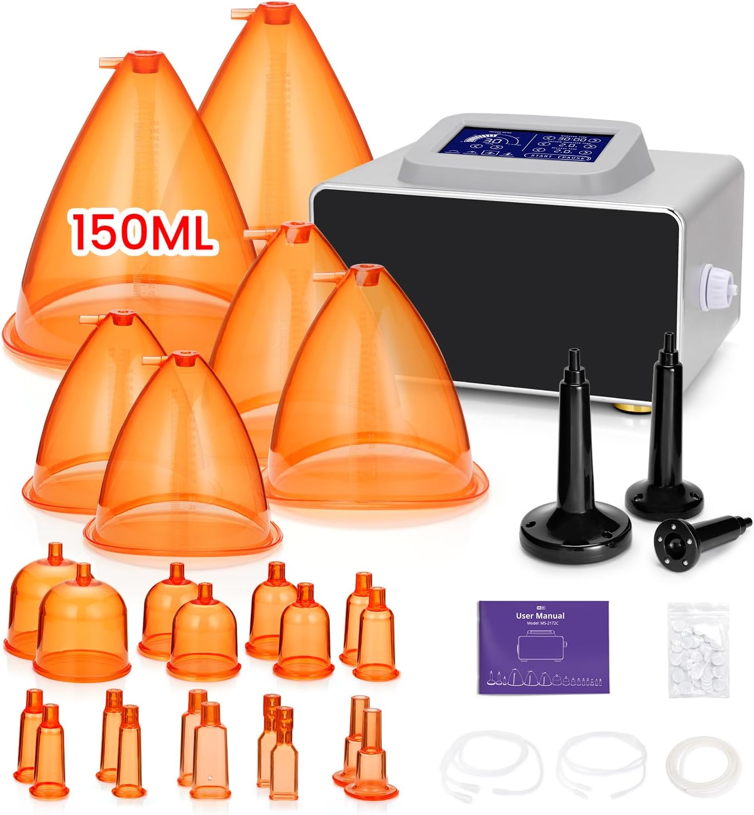 Amazon.com: SHZICMY Body Massage Cupping Machine Vacuum Therapy Massage ...