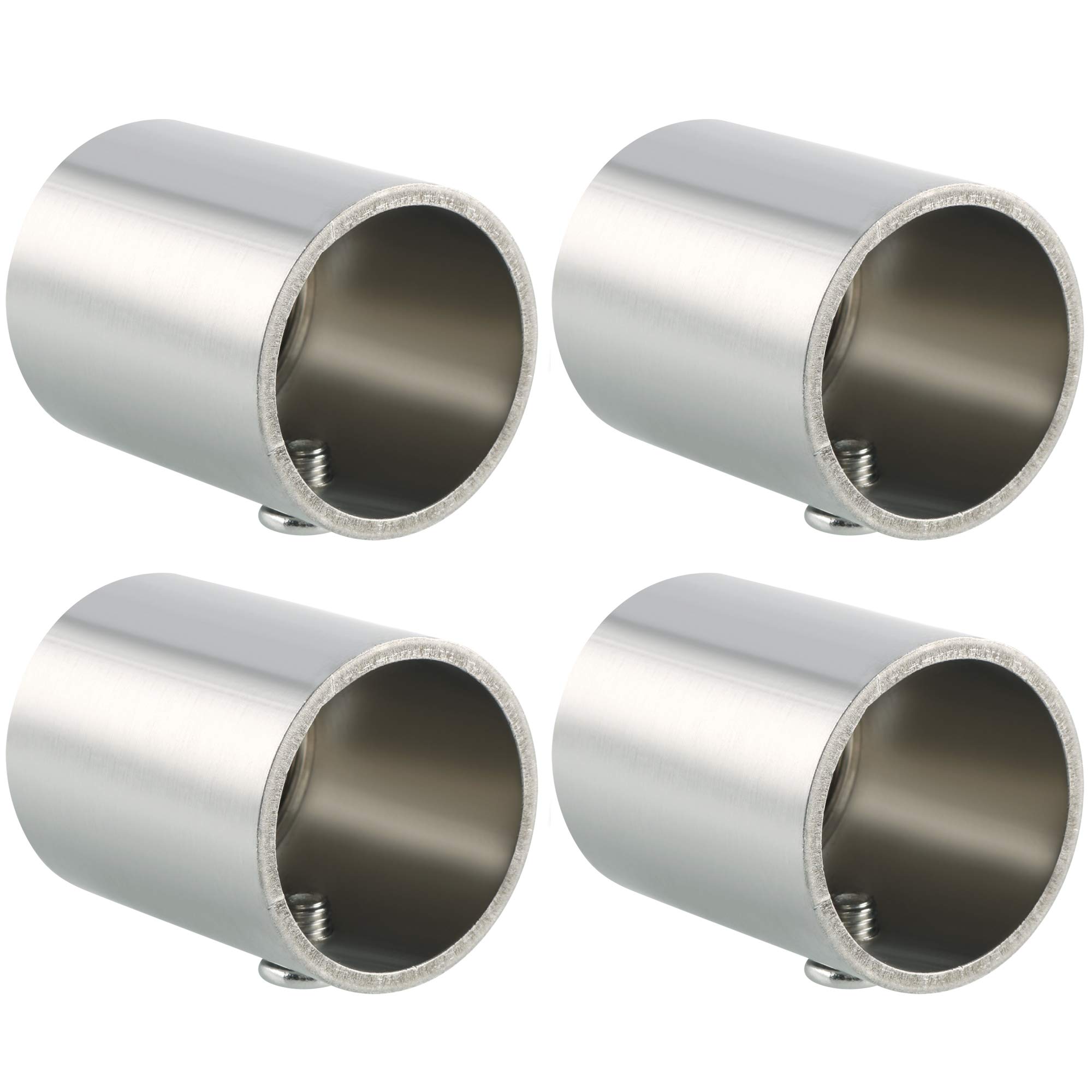 Alise 1-Inch Dia Shower Rod Flange Set Closet Rod Holder Flange Socket ...