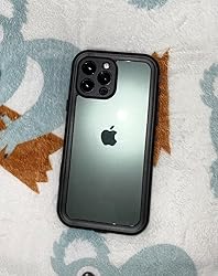 Amazon.com: Dewfoam Waterproof iPhone 13 Pro Max Case - Clear, Shockproof, Dustproof, with ...