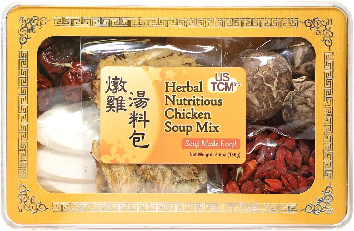 Amazon.com: Herbal Nutritious Chicken Soup Mix Soup Base 燉雞湯料包 Soup ...