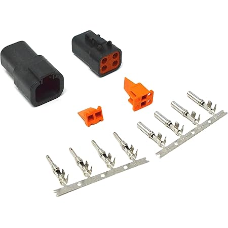 Deutsch Bulkhead Connector Deutsch HDP20 16-Pin Bulkhead Connector Kit ...