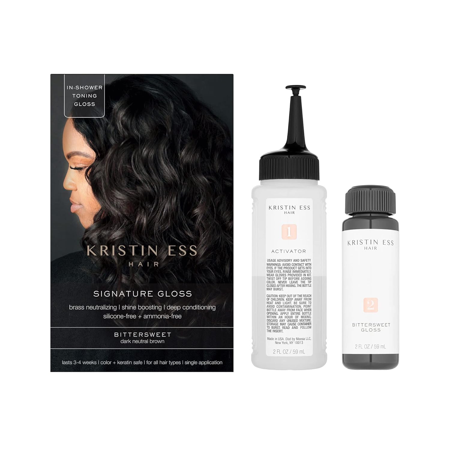 Amazon.com : Kristin Ess The One Signature Hair Gloss - Bittersweet ...