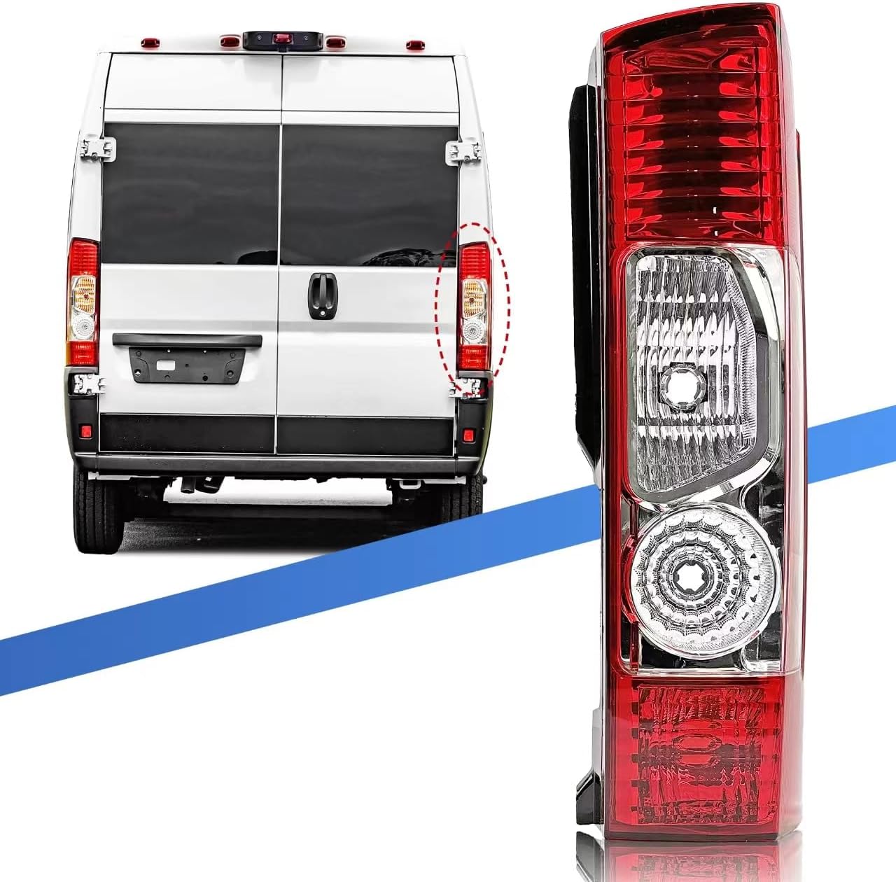 Amazon.com: Garage-Pro Tail Light Compatible with 2014-2021 Ram ...