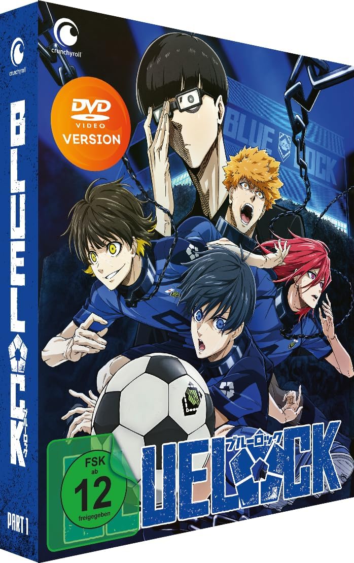 Blue Lock - Part 1 - Vol.1 - DVD mit Sammelschuber (Limited Edition ...