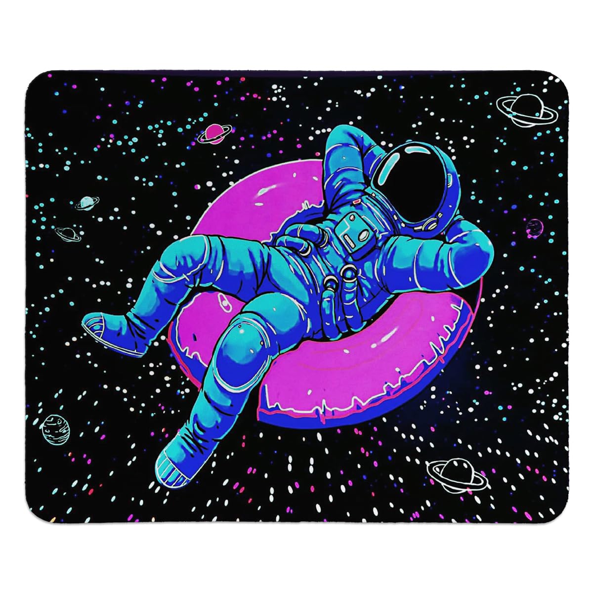Amazon.com: hold fizz Astronaut Space Mouse Pad for Boys Men, Galaxy ...