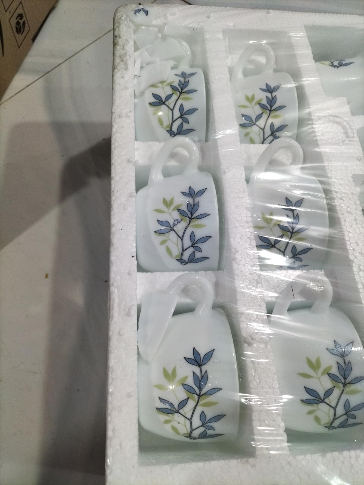 Buy La Opala, Melody Collection, Opal Glass Tea Set 15 pcs, Silken ...