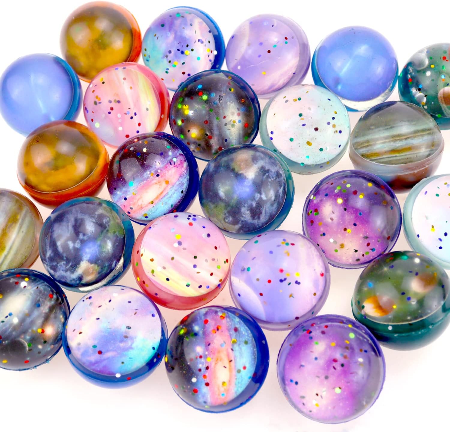 ZUZGO Flummi Ball Flummies Kinder Hüpfbälle Bunte Flummis Hüpfball Bunt ...