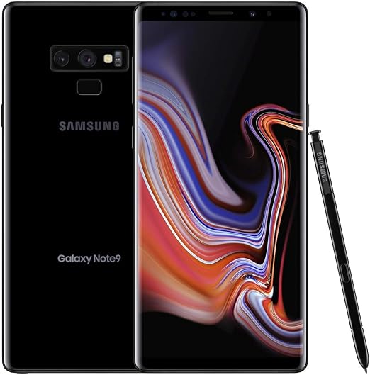 Amazon.com: Samsung Galaxy Note 9, 128GB, Midnight Black - Unlocked ...