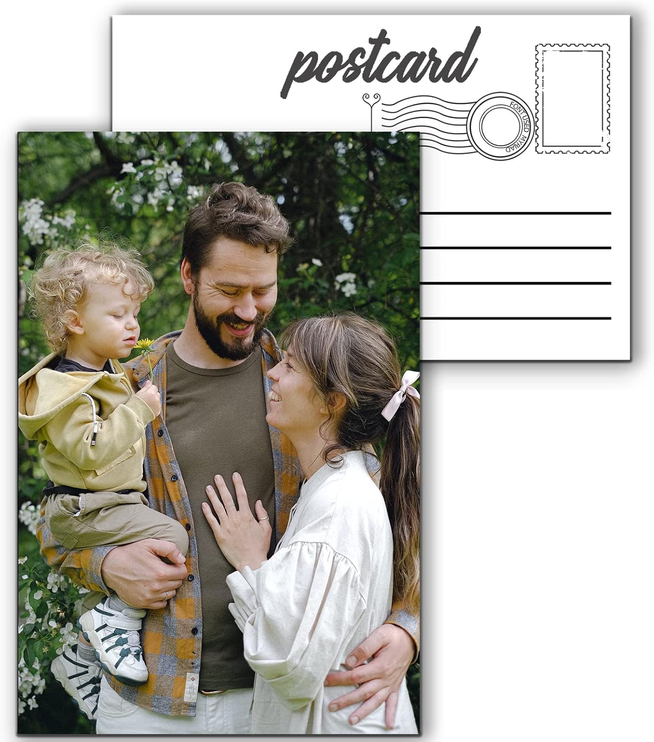 Amazon.com : GONIS Custom Postcards,Personalized Message Card Custom ...