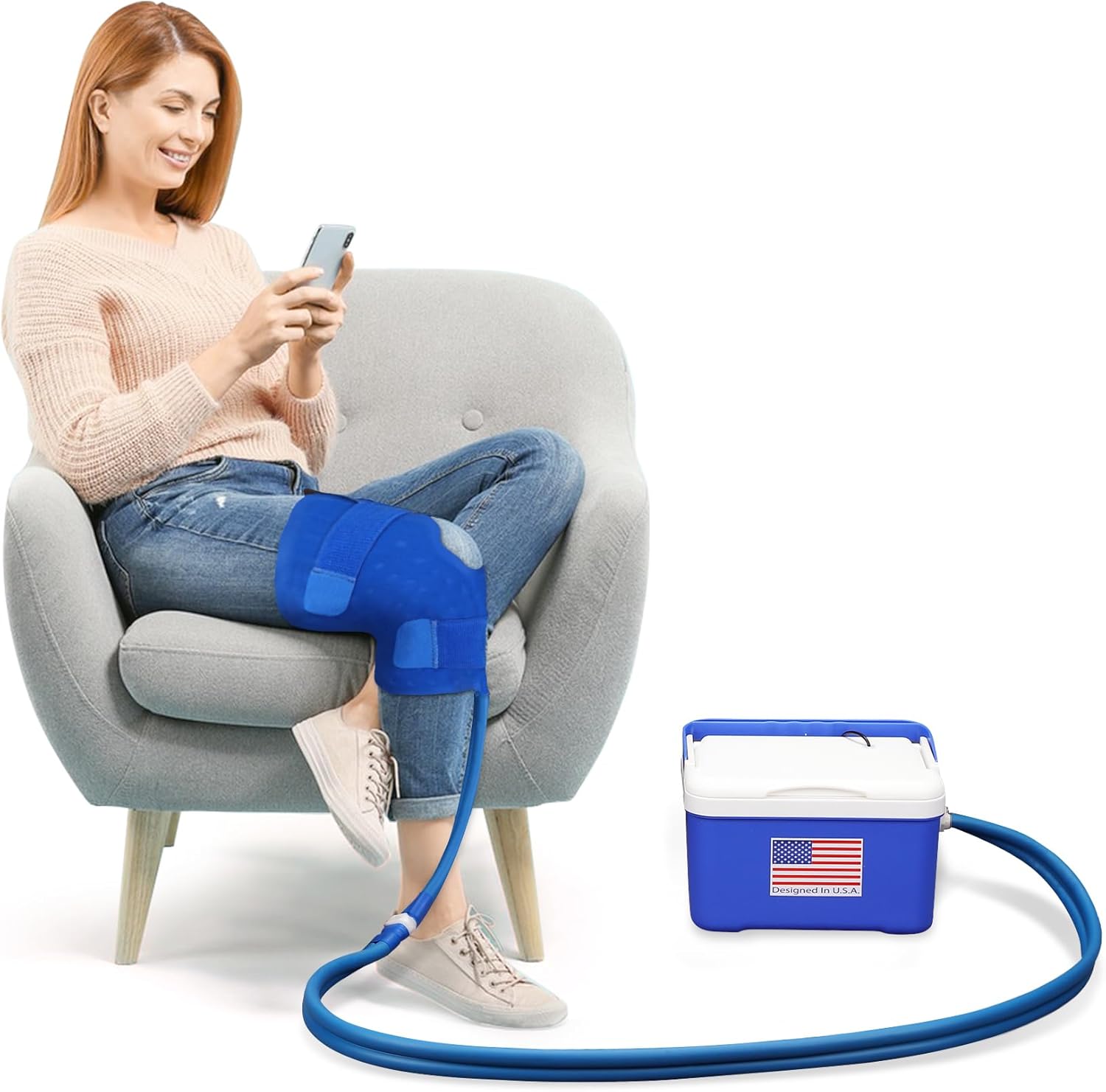 Amazon.com: Cold Therapy Machine System with Programmable Timer, Ice ...