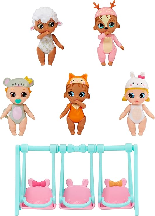 Amazon.com: Baby Born Surprise Mini Babies Woodland-Themed Bundle ...