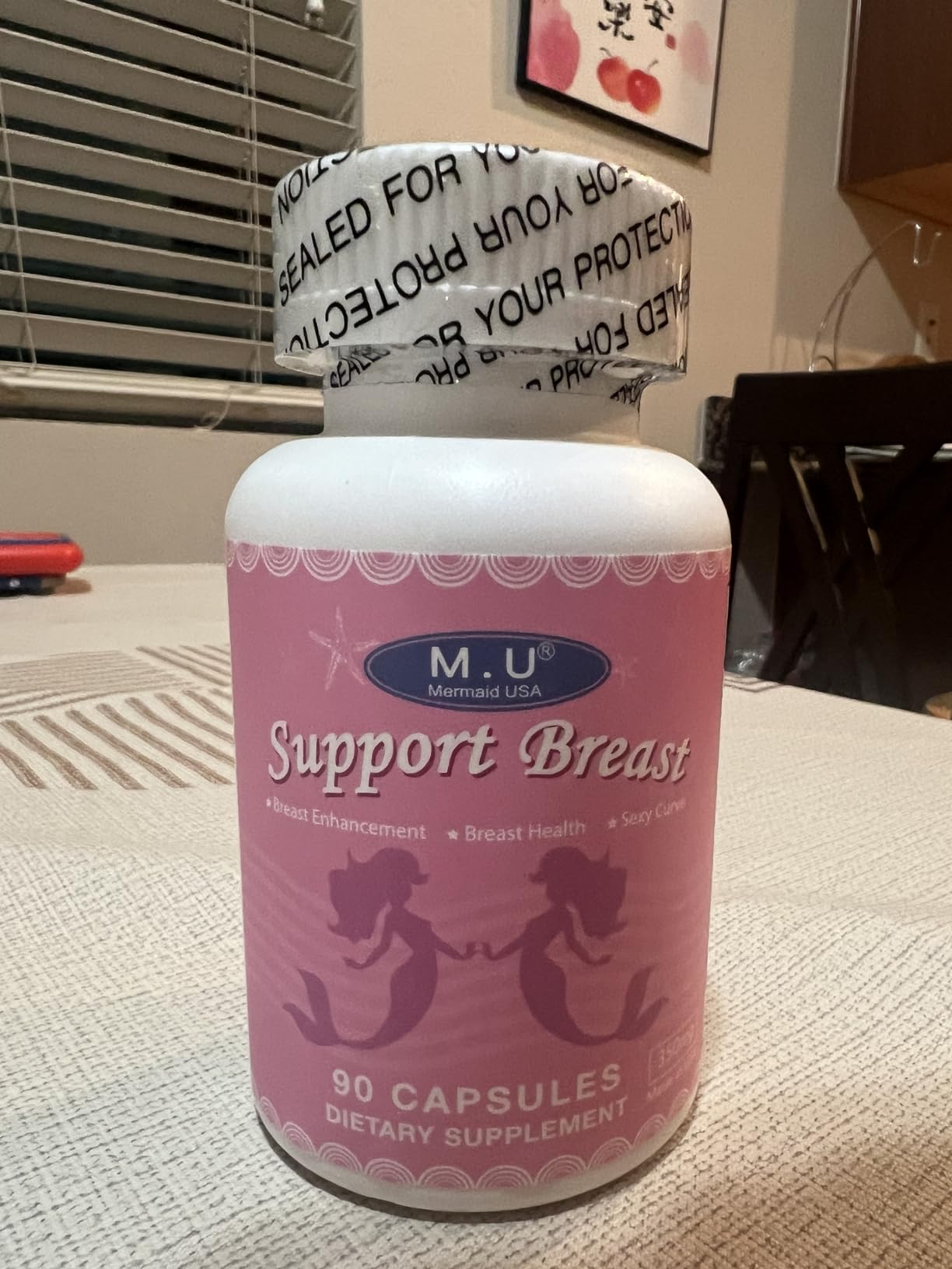 Amazon.com: M.U Natural Breast Enhancement Pills Support Breasts Health ...