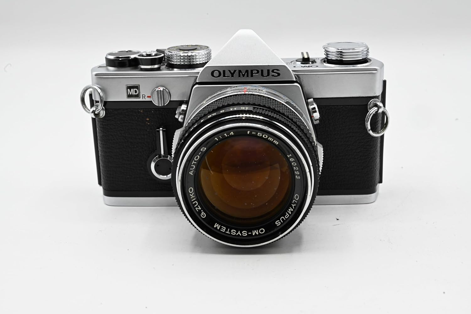 Amazon.com : Chrome Olympus OM-1 OM1 SLR Film Camera with Olympus 50mm ...