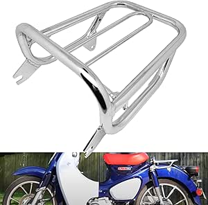 Amazon.com: Fsdatongdazi Motorcycle Steel Rear Carrier Luggage Rack ...