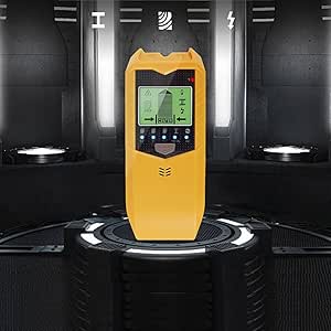 GUANSHANG Stud Finder Sensor 5 in 1 Battery Operated SH402 Wall Scanner Detector Portable ...
