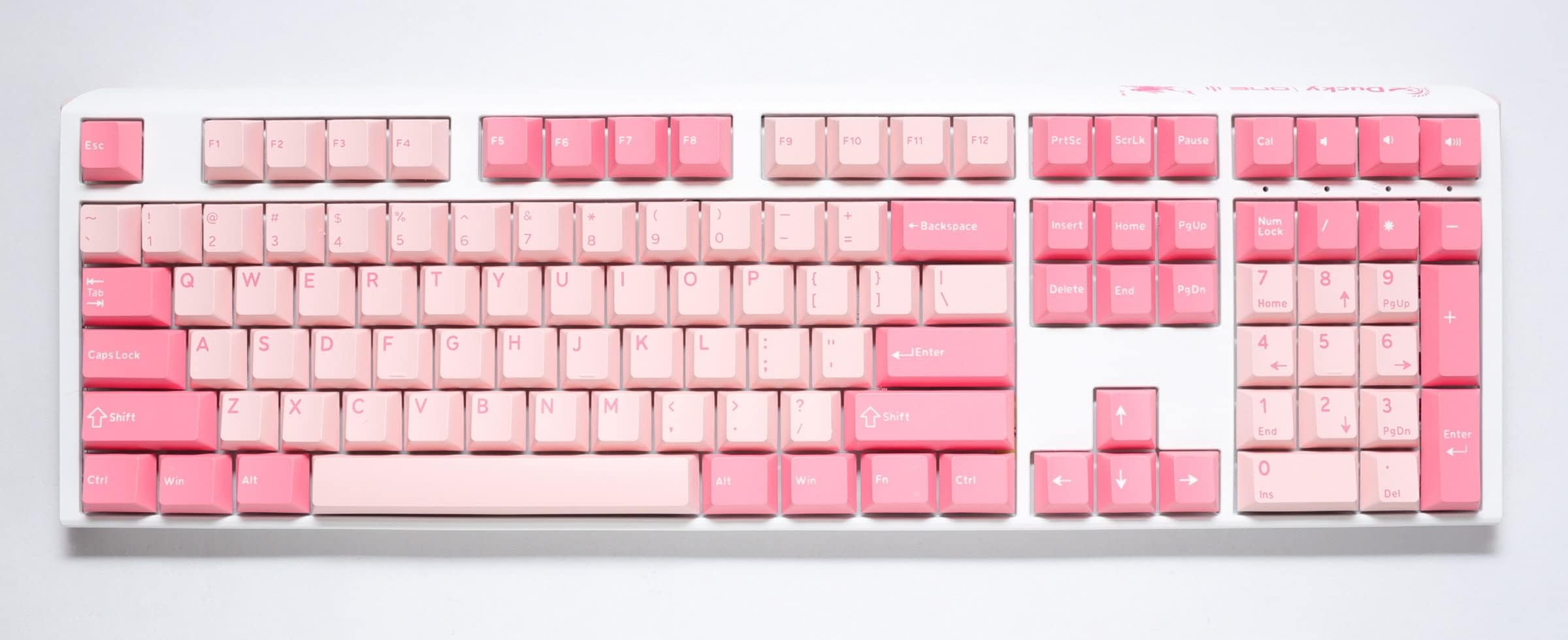Amazon.com: Ducky One 3 Gossamer Pink Hotswap Double Shot PBT Quack ...