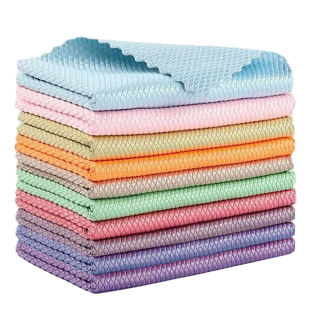 Amazon.com: Amersis 10Pack Nanoscale Cleaning Cloth, Easy Clean Cloth ...