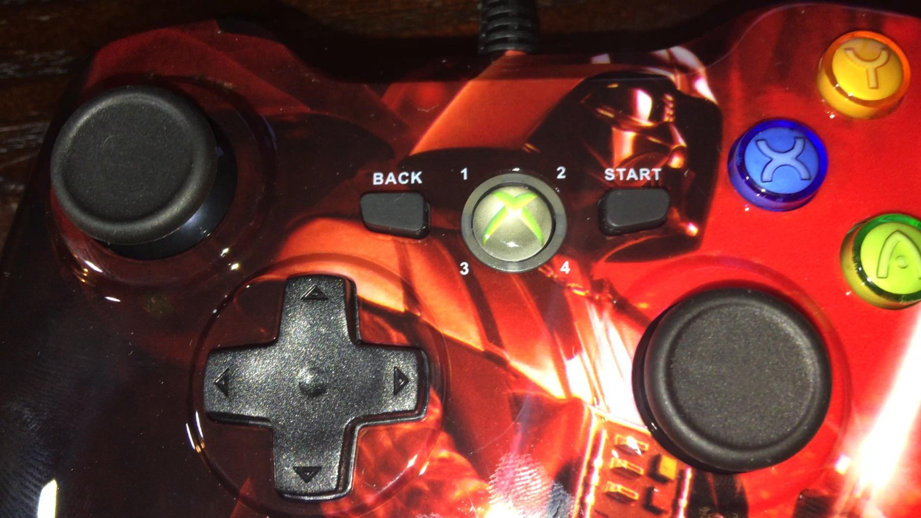 Amazon.com: Star Wars Darth Vader Official Xbox 360 Licensed Controller ...