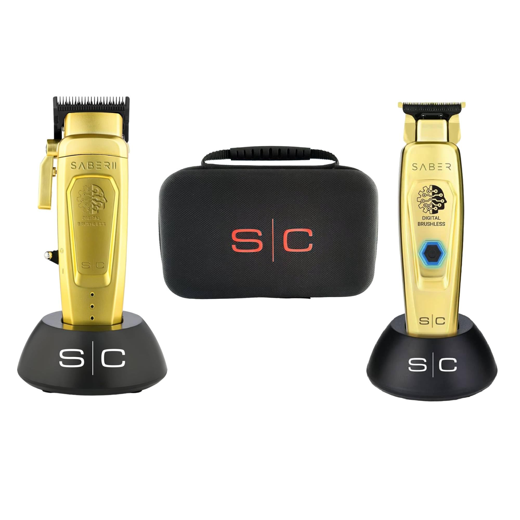 Amazon.com: StyleCraft Saber Pro Grooming Bundle: Digital Brushless ...