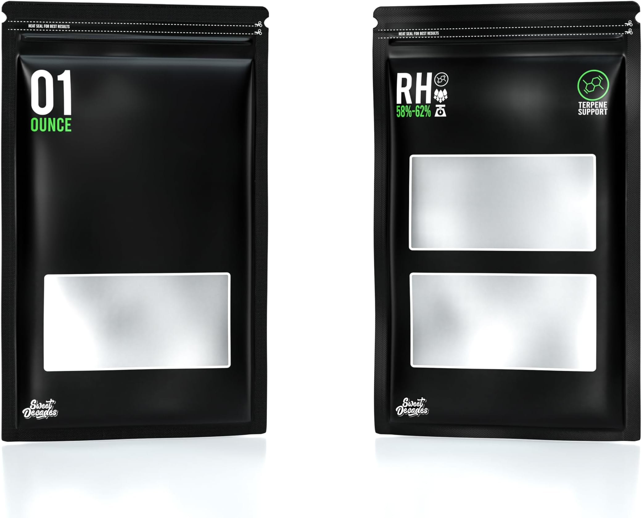 Amazon.com: 10 Pcs 1/2 LB Lock & Seal Storage & Curing Bags 8oz (10 ...