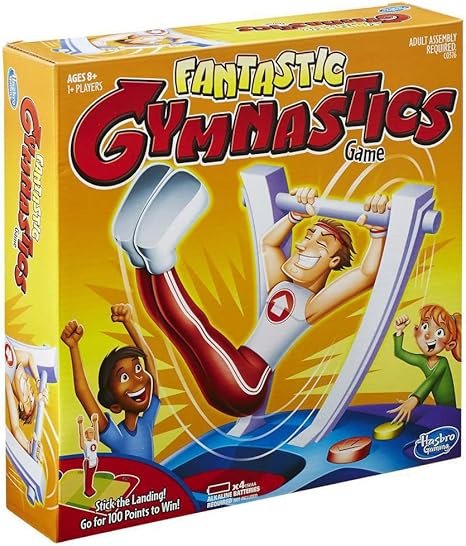 Amazon.com: Hasbro Gaming Fantastic Gymnastics Game : Toys & Games