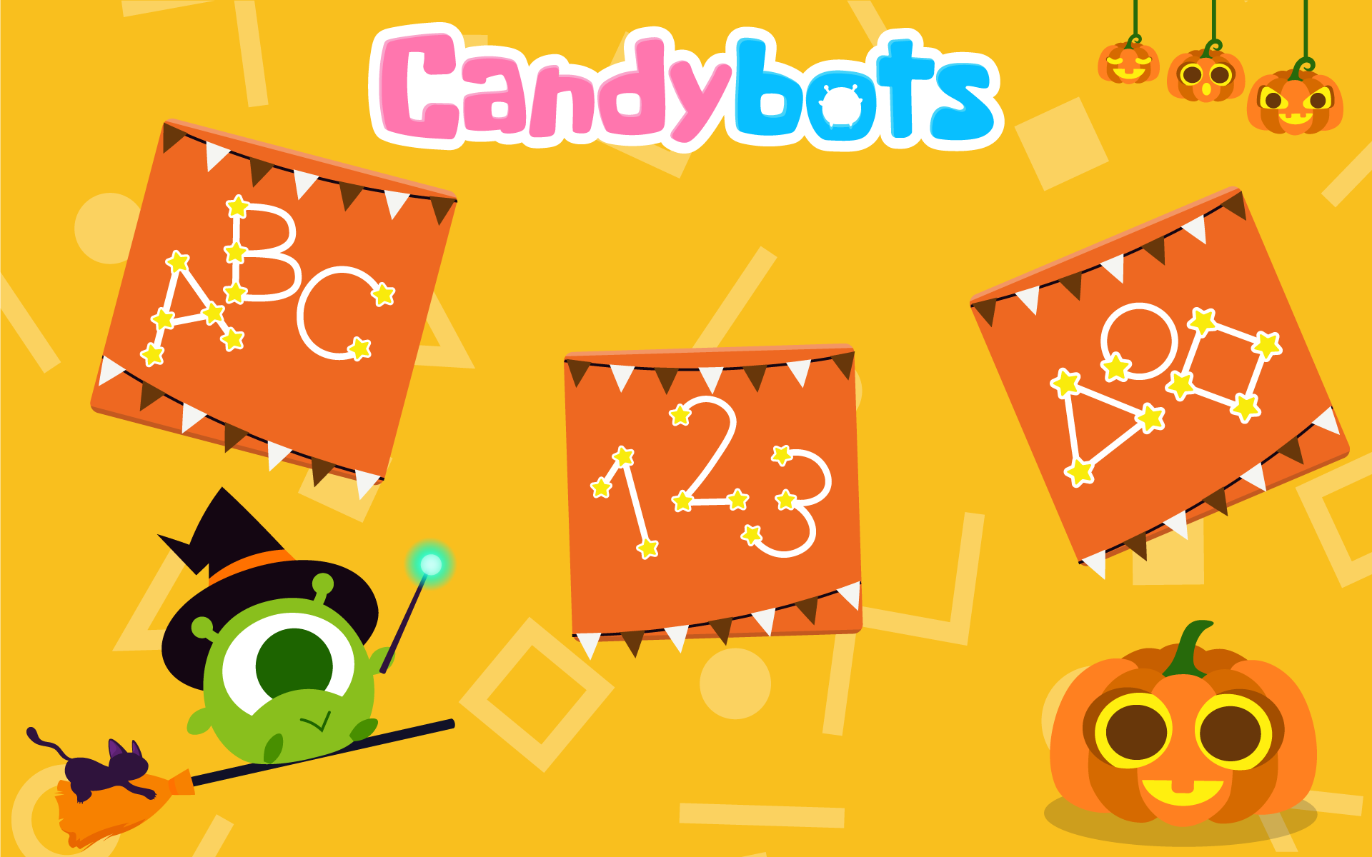 Aplicación CandyBots Tracing Kids ️ Letter Phonics Handwriting en ...