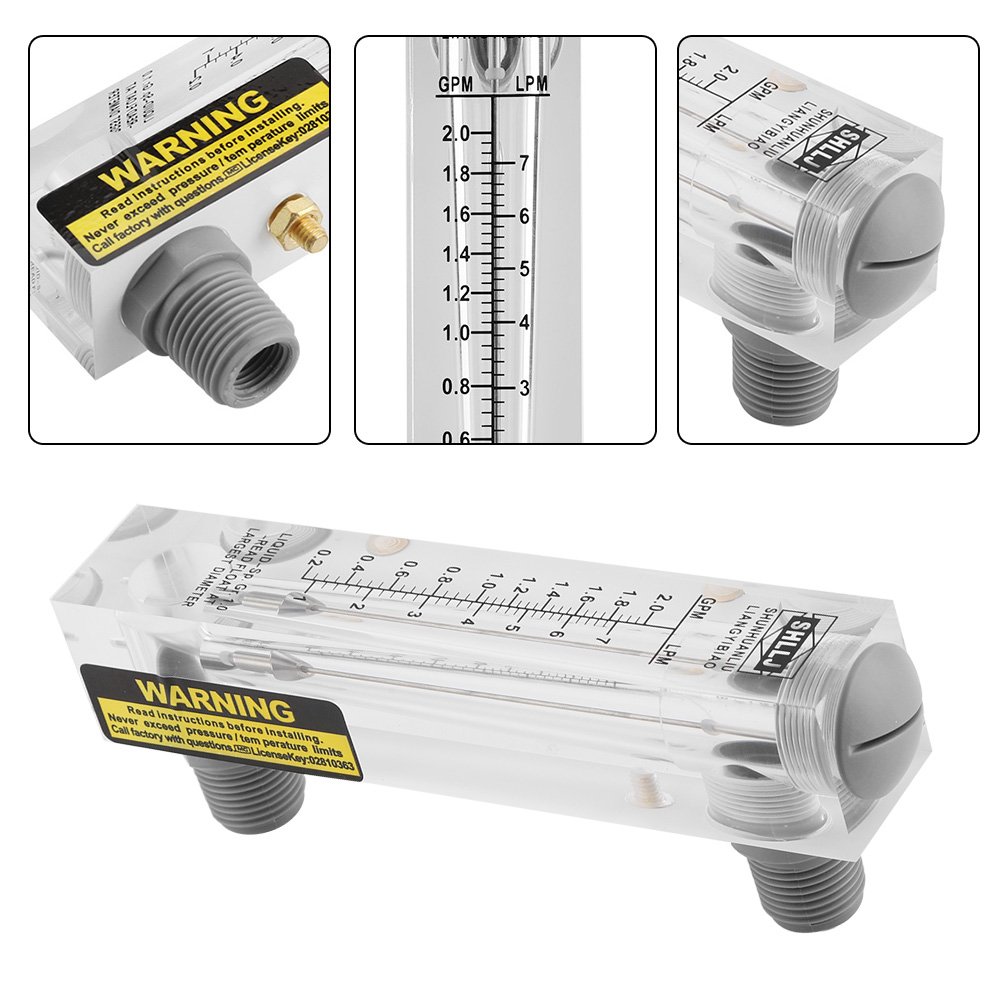 Liquid Flowmeter, Water Meter Panel Type Glass Nepal | Ubuy