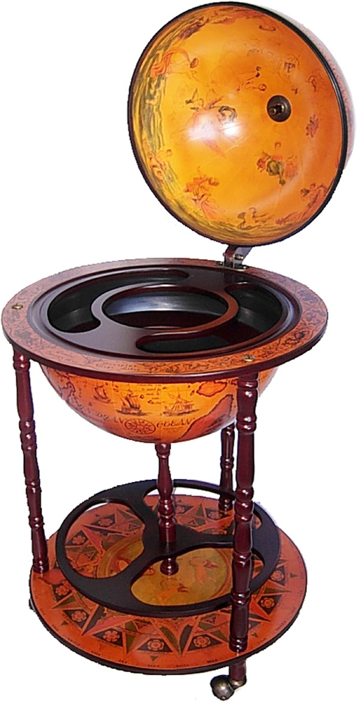 Amazon.com: Zoffoli Morientez Art 88 Globe Bar - Made in Italy with ...