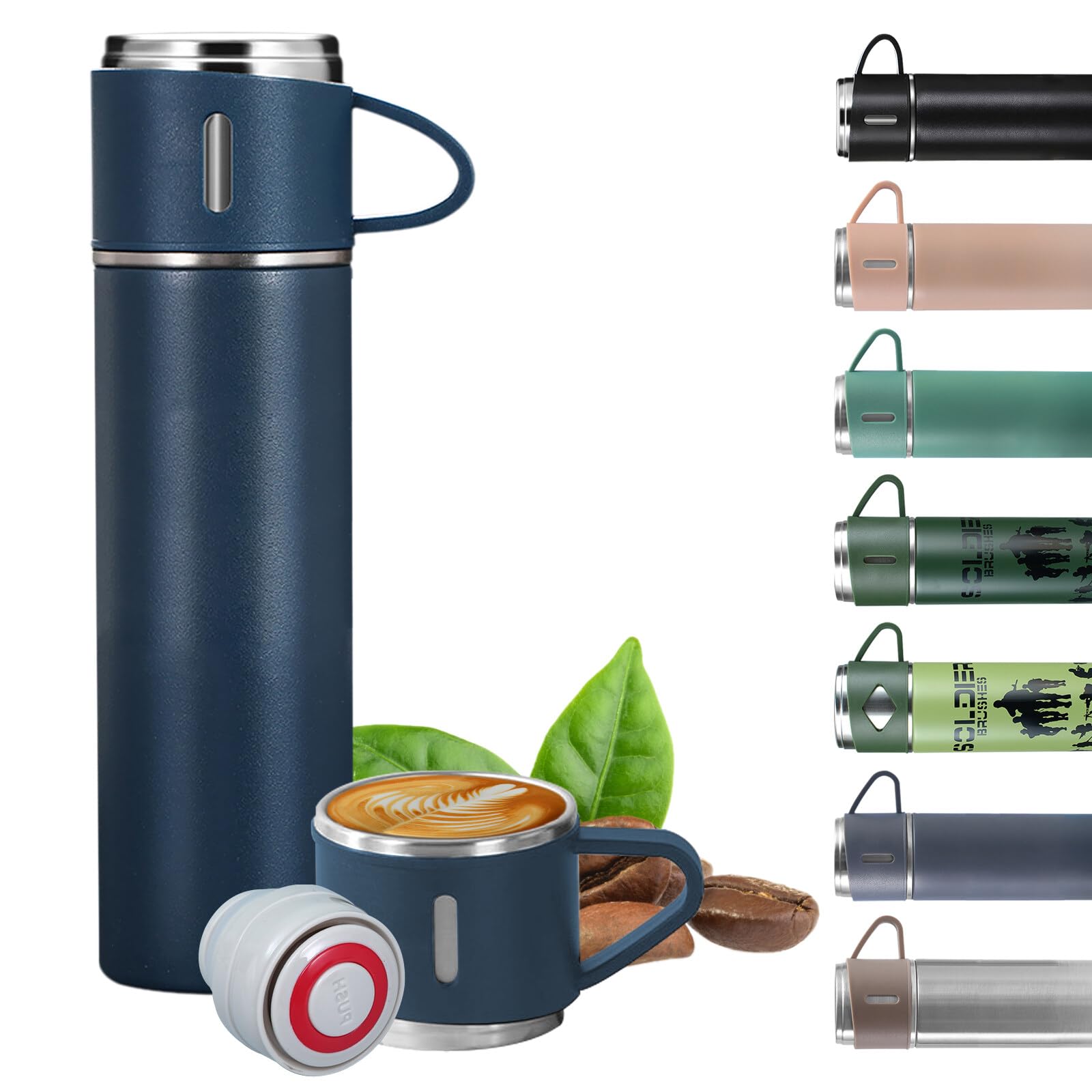 EACHPT Stainless Steel Thermo Water Bottle|500ML Vacuum Insulated Flask ...