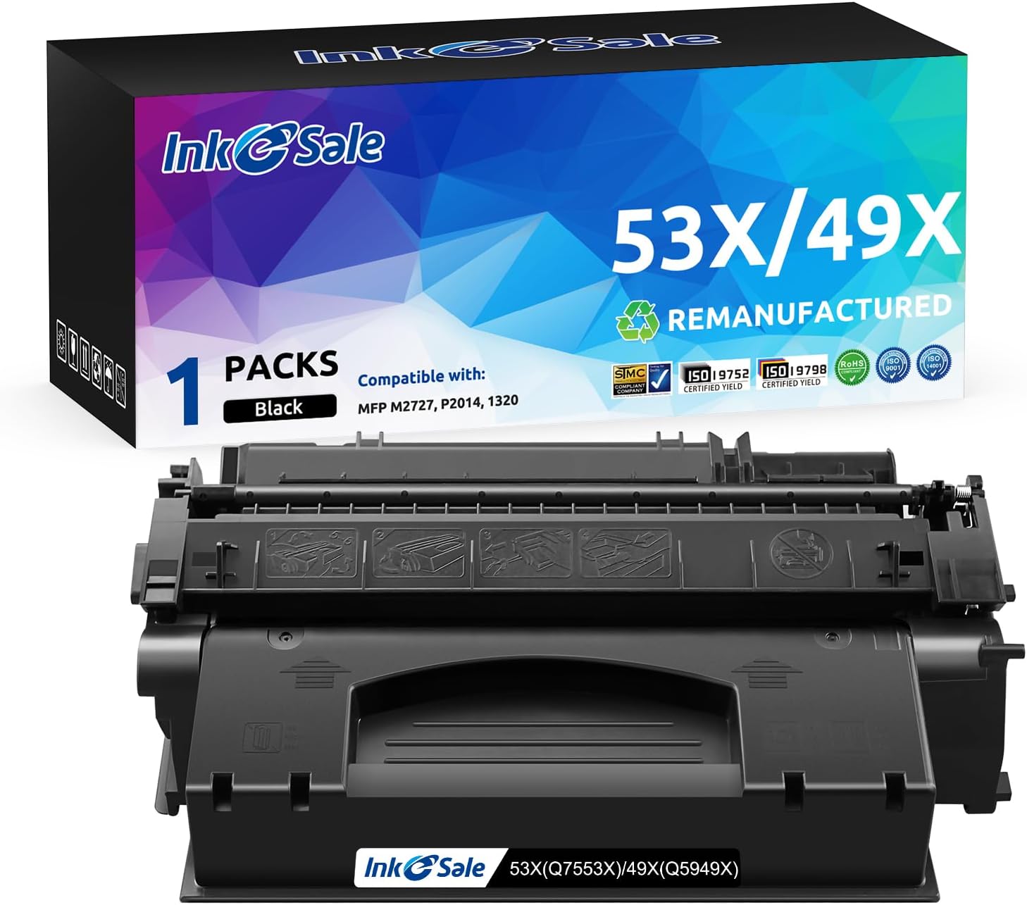 Amazon.com: USUPERINK Compatible Q5949X Q7553X Toner Cartridge ...